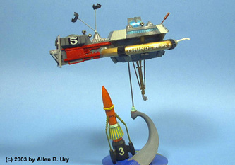 Thunderbird 5 Space Station from "Thunderbirds" by Bandai - Fantastic ...