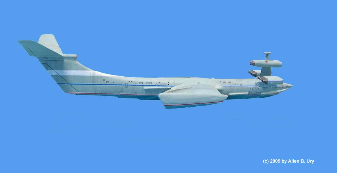 Ekranoplan Caspian Sea Monster By Aydren On Deviantart Alekseyev KM