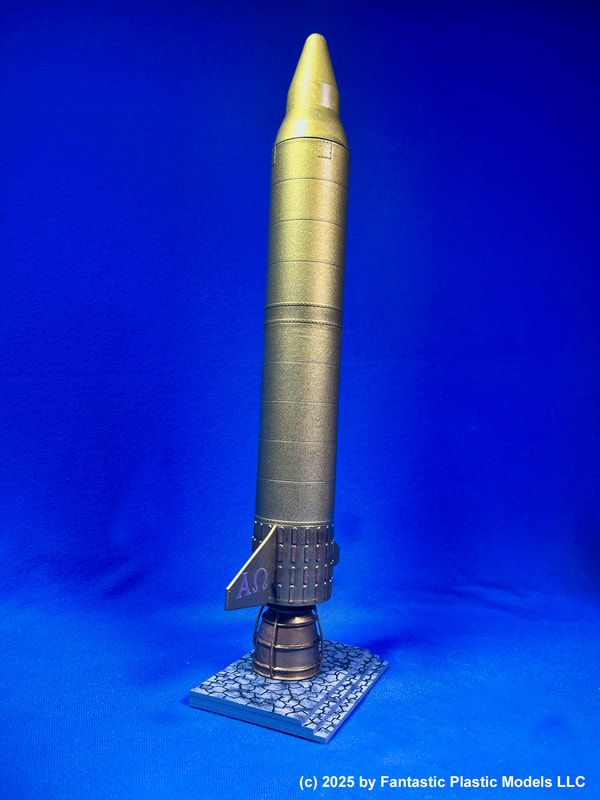 Alpha-0mega Doomsday Missile - Catalog - Fantastic Plastic Models