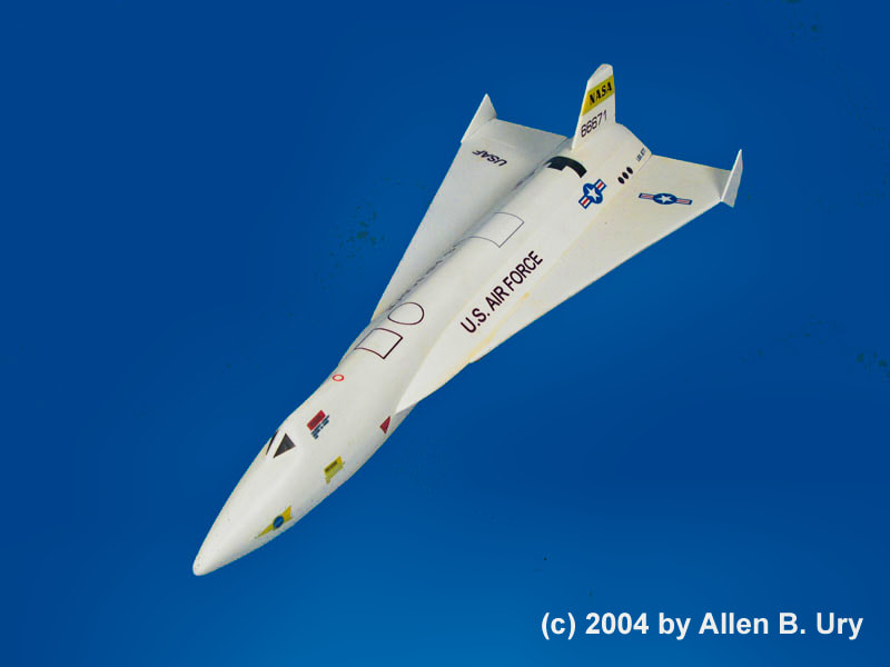 North American X-15 Delta Wing by Action Hobbies - Fantastic Plastic Models
