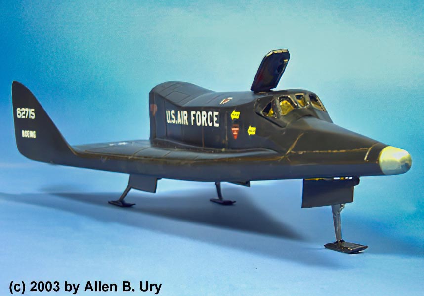 Boeing X-20 Dyna-Soar by Collect-Aire Models - Fantastic Plastic Models