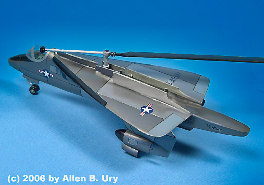 Sikorsky XV-2 (XN-36) VTOL Fighter Concept by Anigrand - Fantastic ...